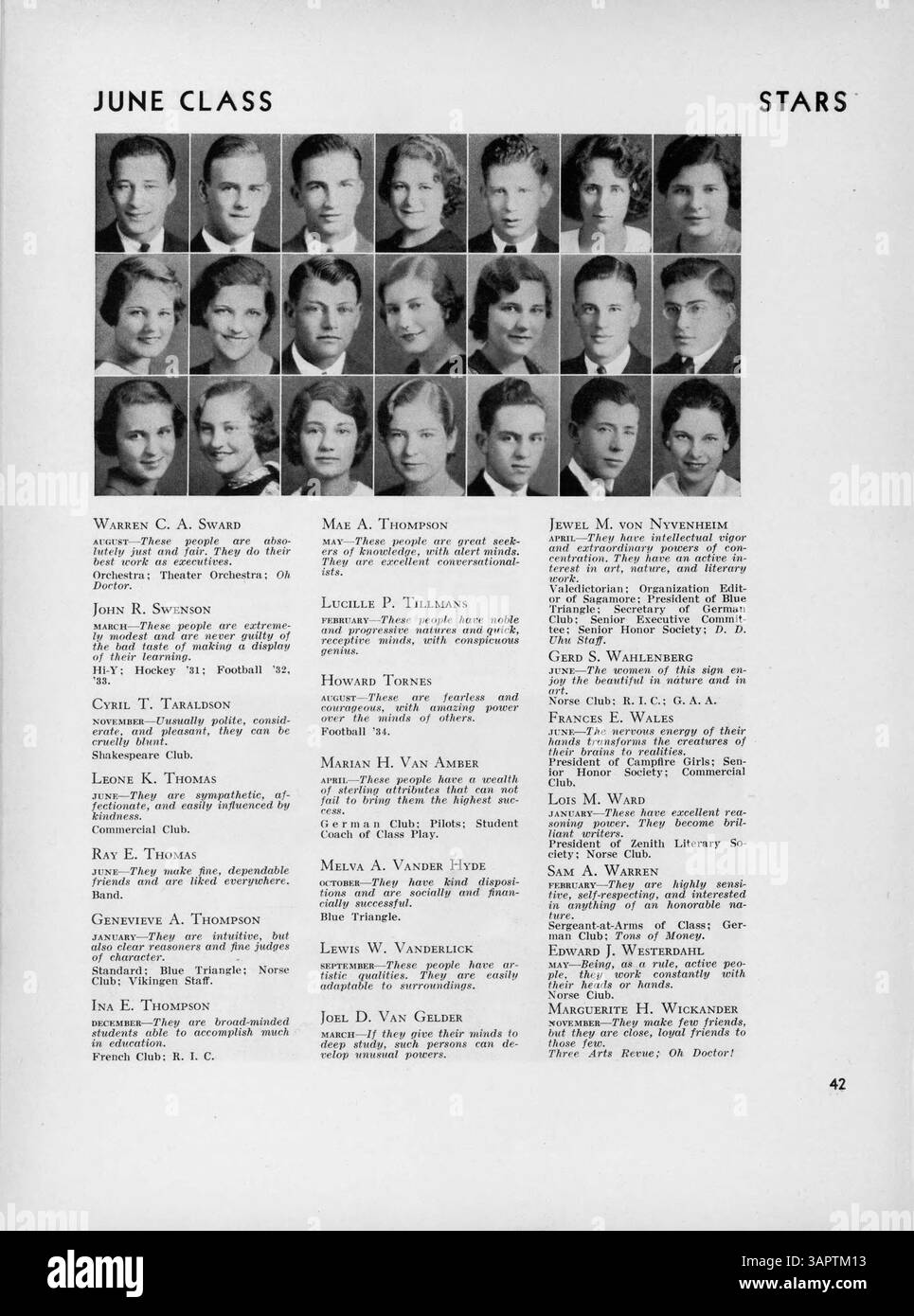 The 1934 Sagamore yearbook from Roosevelt High School offers a snapshot ...