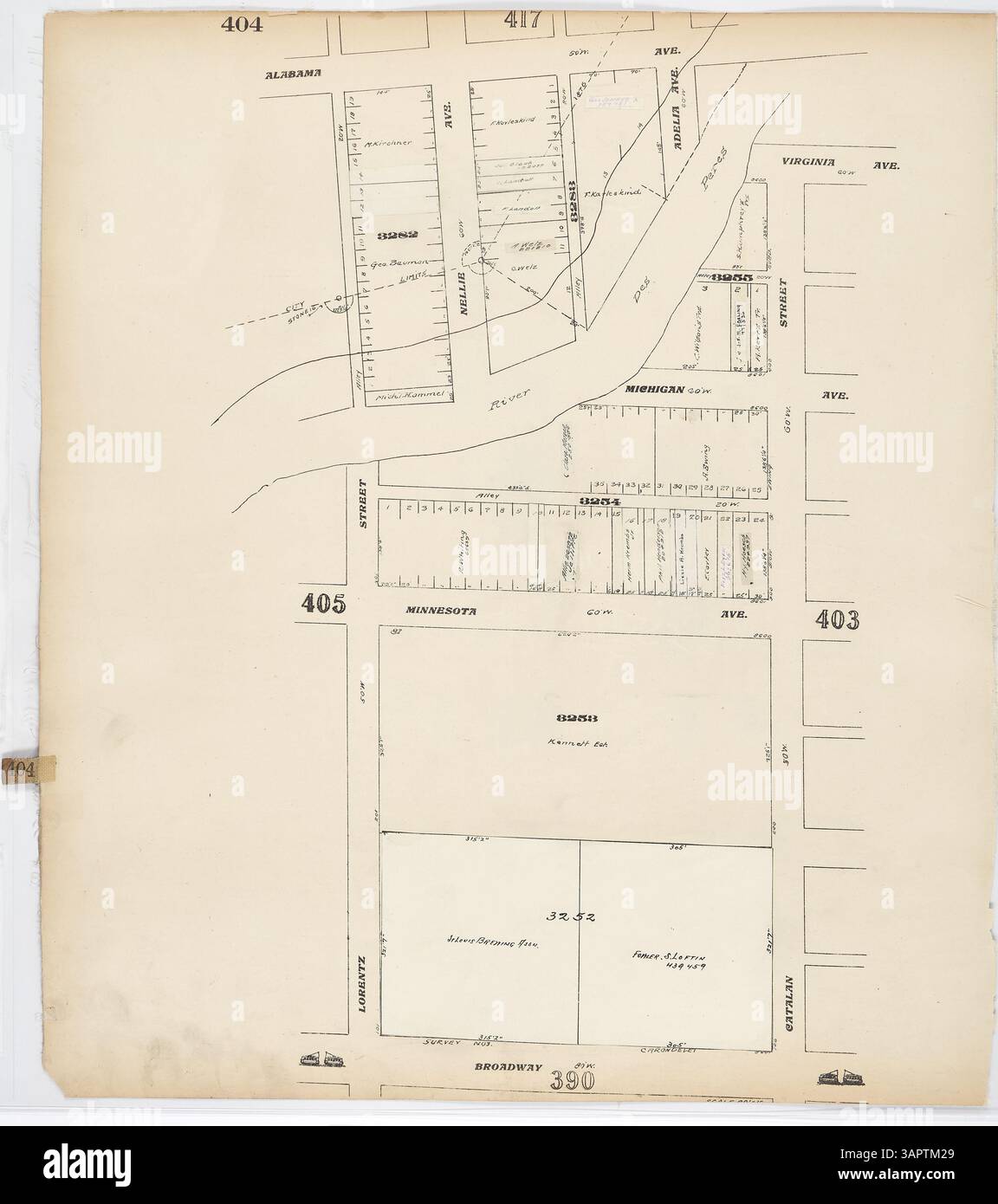 Volume 4 of the Atlas of the City of St. Louis, published by the ...