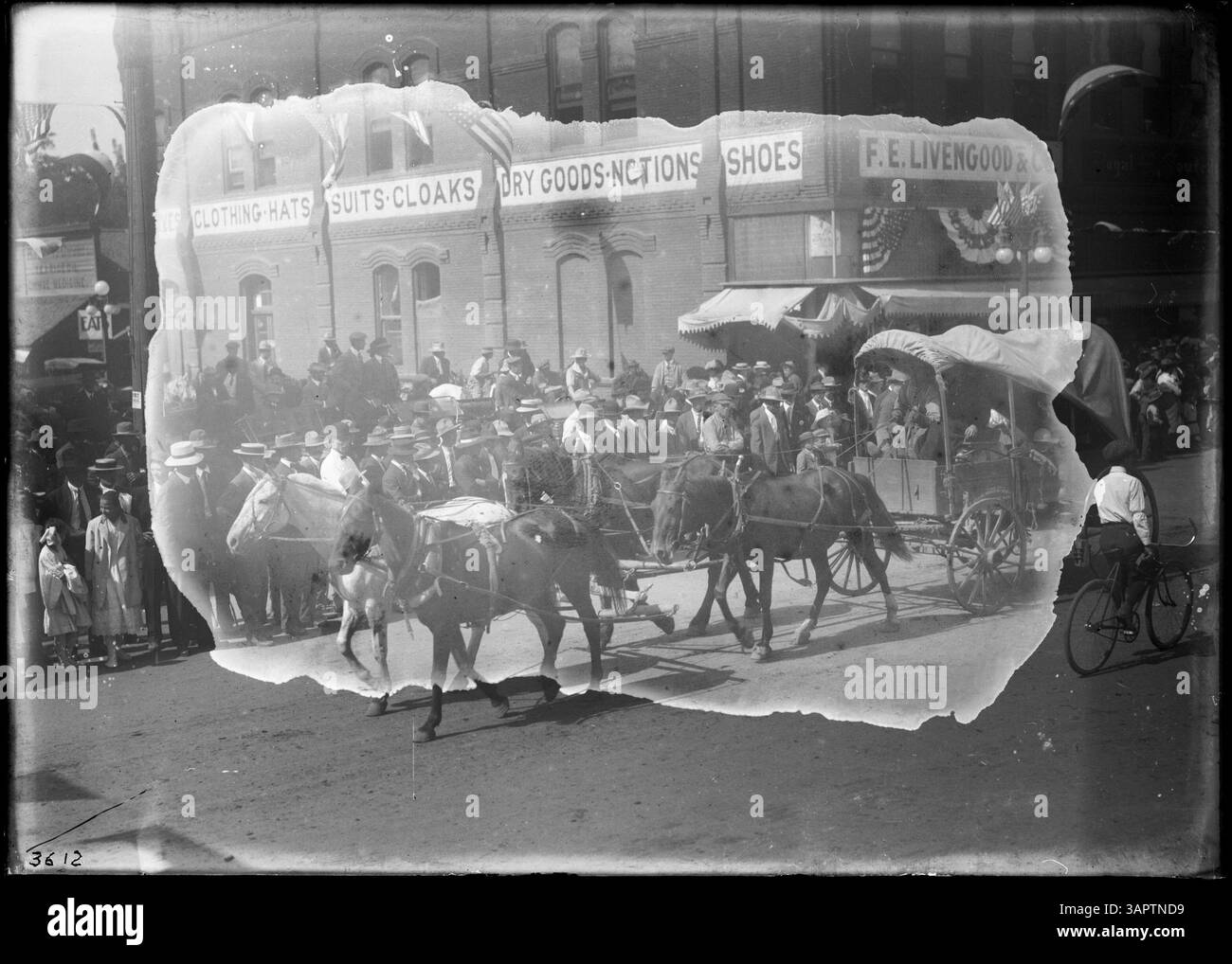 A scene from a roundup parade, captured by Lee Moorhouse, showcasing ...