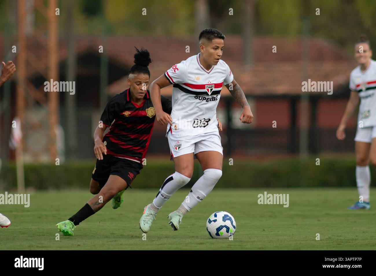 Cotia, Brazil. 16th Apr, 2025. SAO PAULO X SPORT - BRAZILIAN WOMEN'S ...