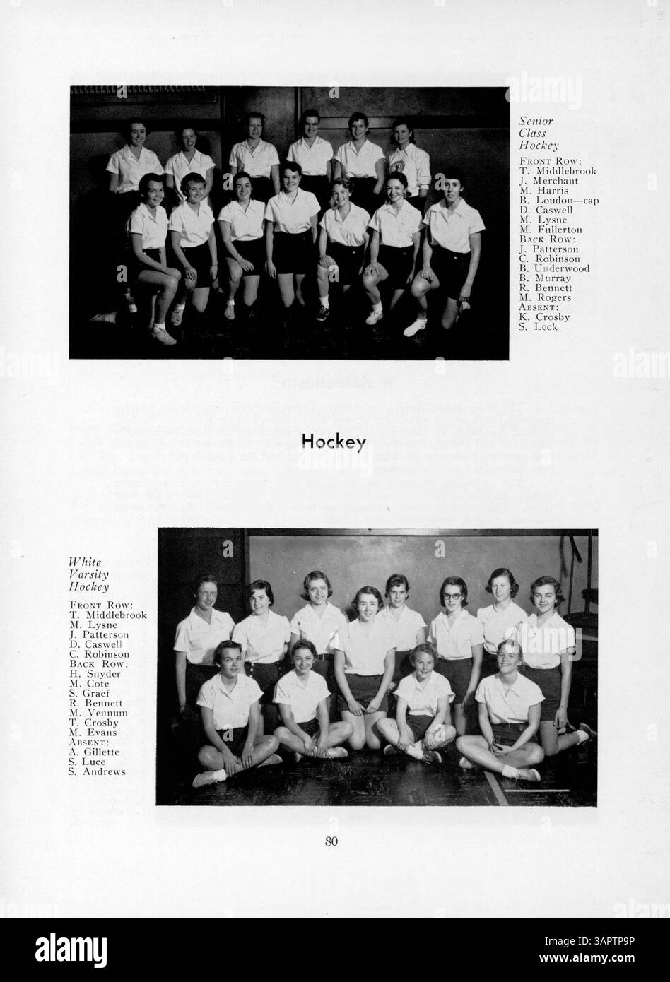 The 'Tatler' yearbook from Northrop Collegiate School in 1953 ...