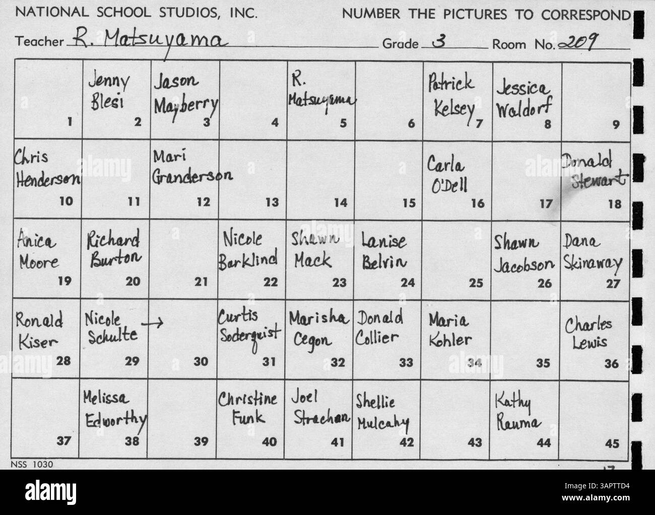 The 1982 yearbook from Willard Elementary includes class photos from ...