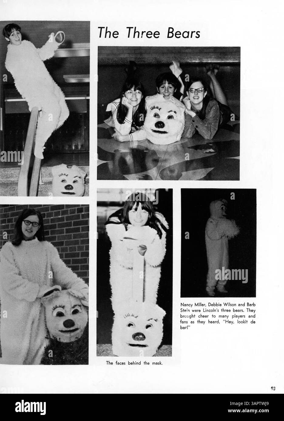 The 1970 '1970 Bear' yearbook from Lincoln High School captures the ...