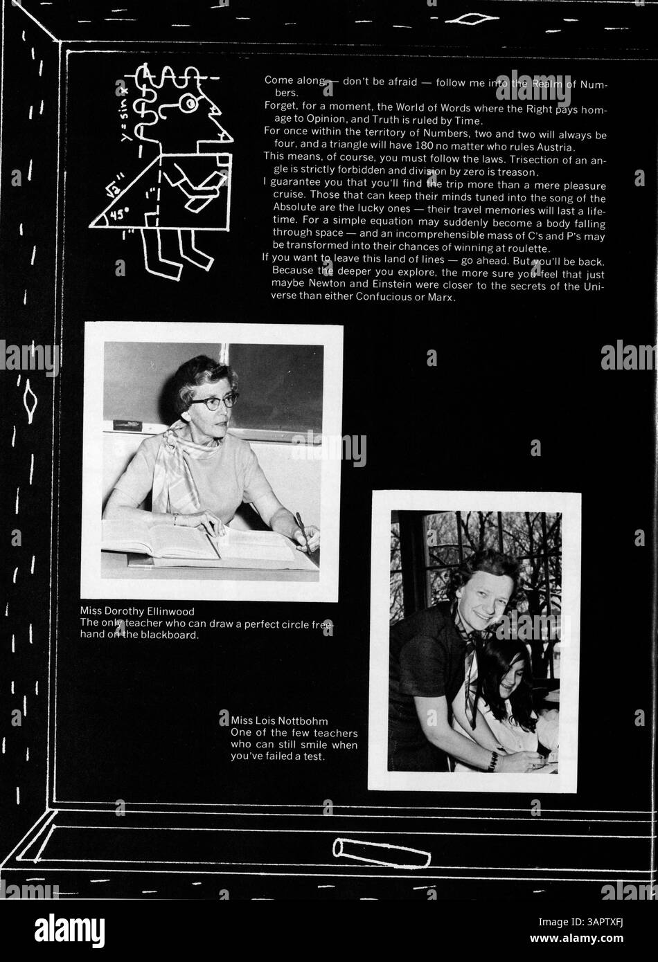 This high school yearbook from 1970 captures the key events of the 1969 ...