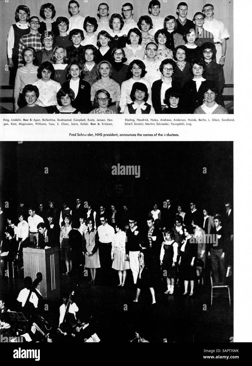 The 1964 Wahian yearbook from Washburn High School offers a reflection ...