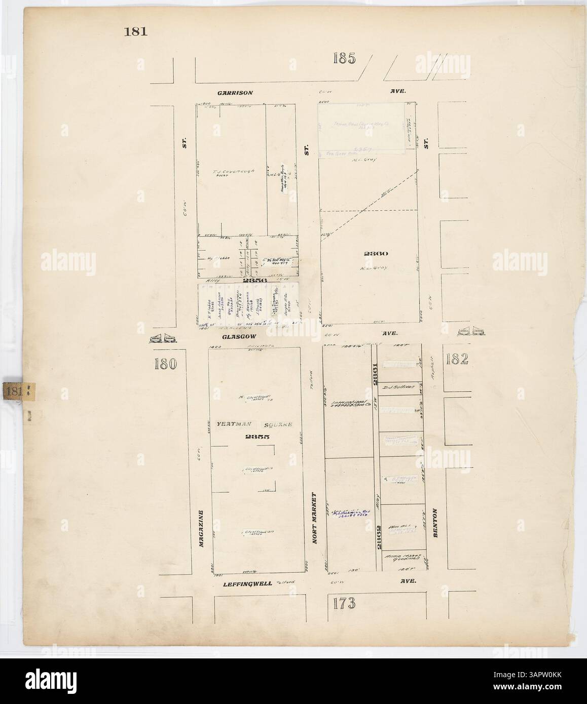 This volume of the Atlas of the City of St. Louis, published by the ...
