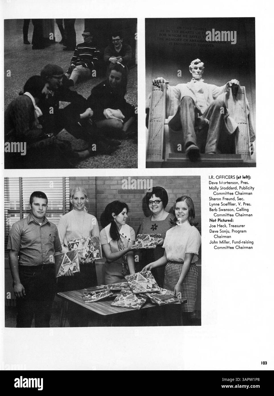 The 1970 Bear yearbook features students, teachers, athletics, clubs ...