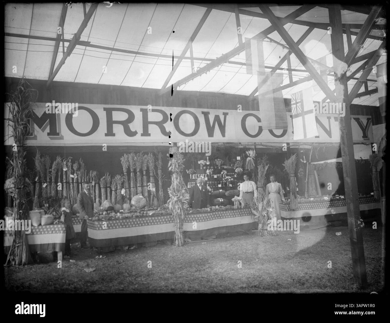 The Pendleton County Fair, showcasing exhibits from Pendleton Academy ...