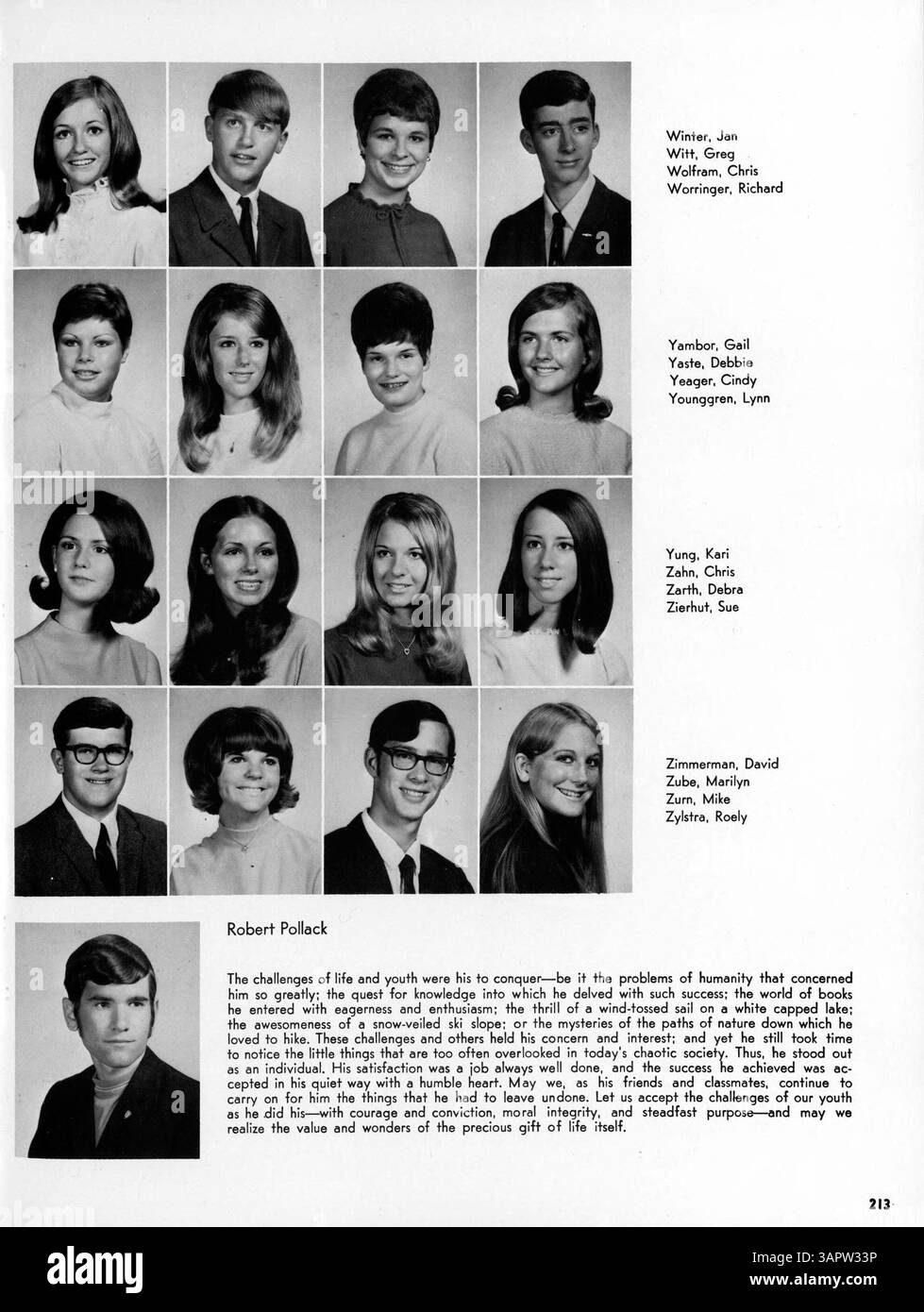 The 1970 Bear Yearbook from Lincoln High School documents significant ...
