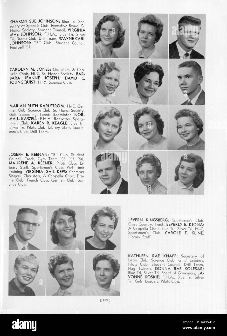 This yearbook documents the highlights of Roosevelt High School’s 1957-1958 year, celebrating ...