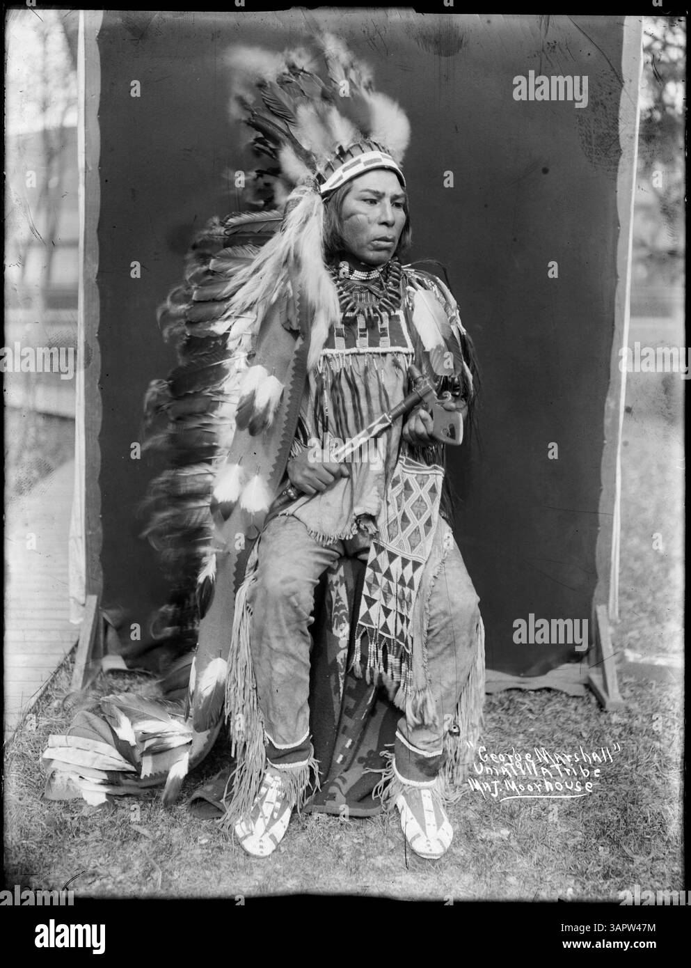 Photograph of George Marshall, also known as 'Cultus George,' a ...