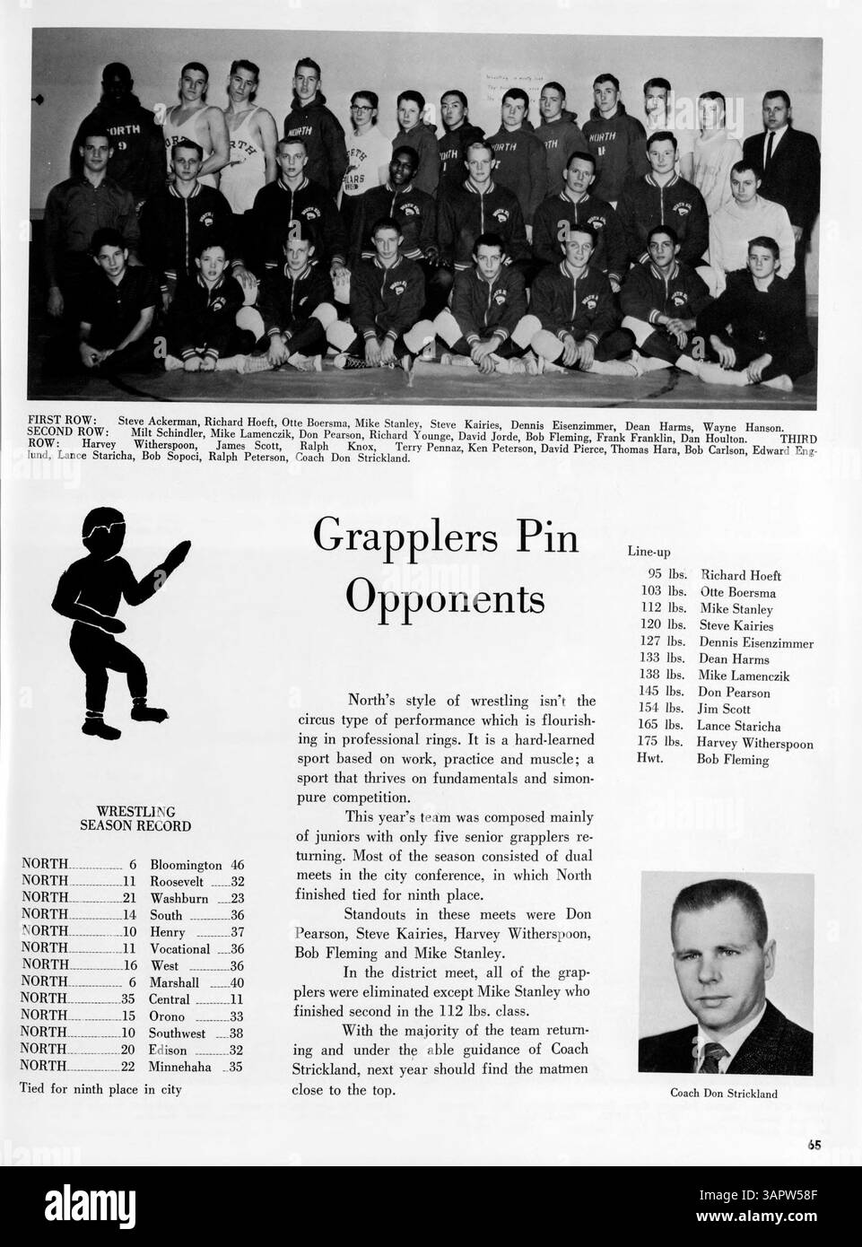 The 1963 North High yearbook, 'Polaris,' provides an overview of the ...