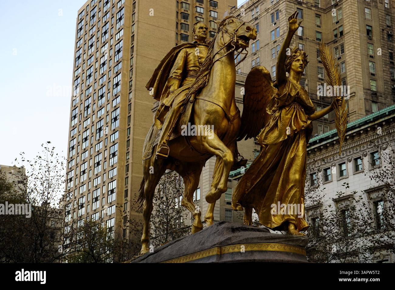 Equestrian statue of American Civil War General William Tecumseh ...