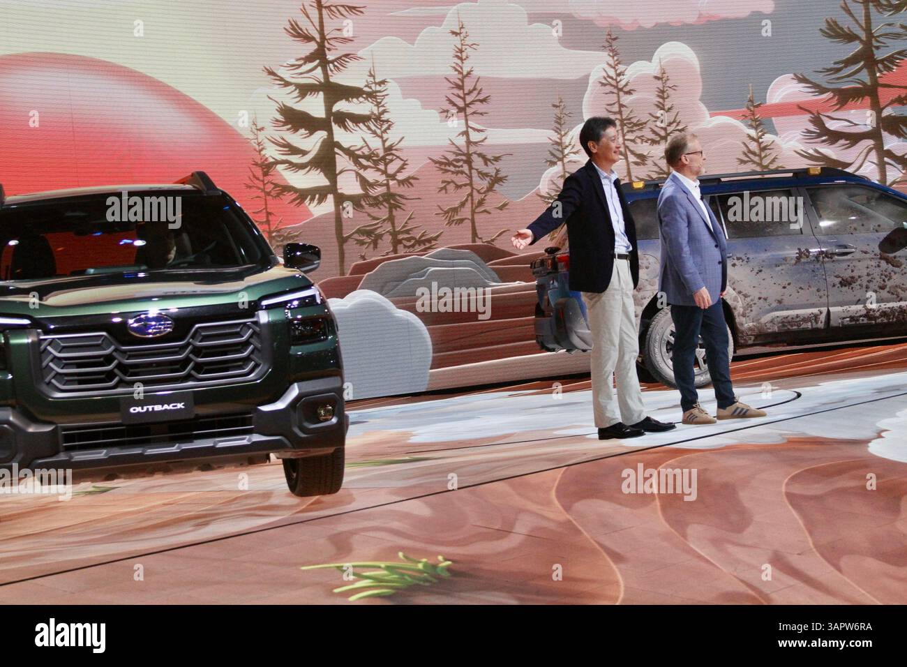 New York, USA. April 16, 2025, New York City, New York: (new) subaru ...