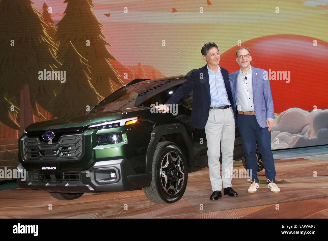 April 16, 2025, New York City, New York: (new) subaru press conference ...