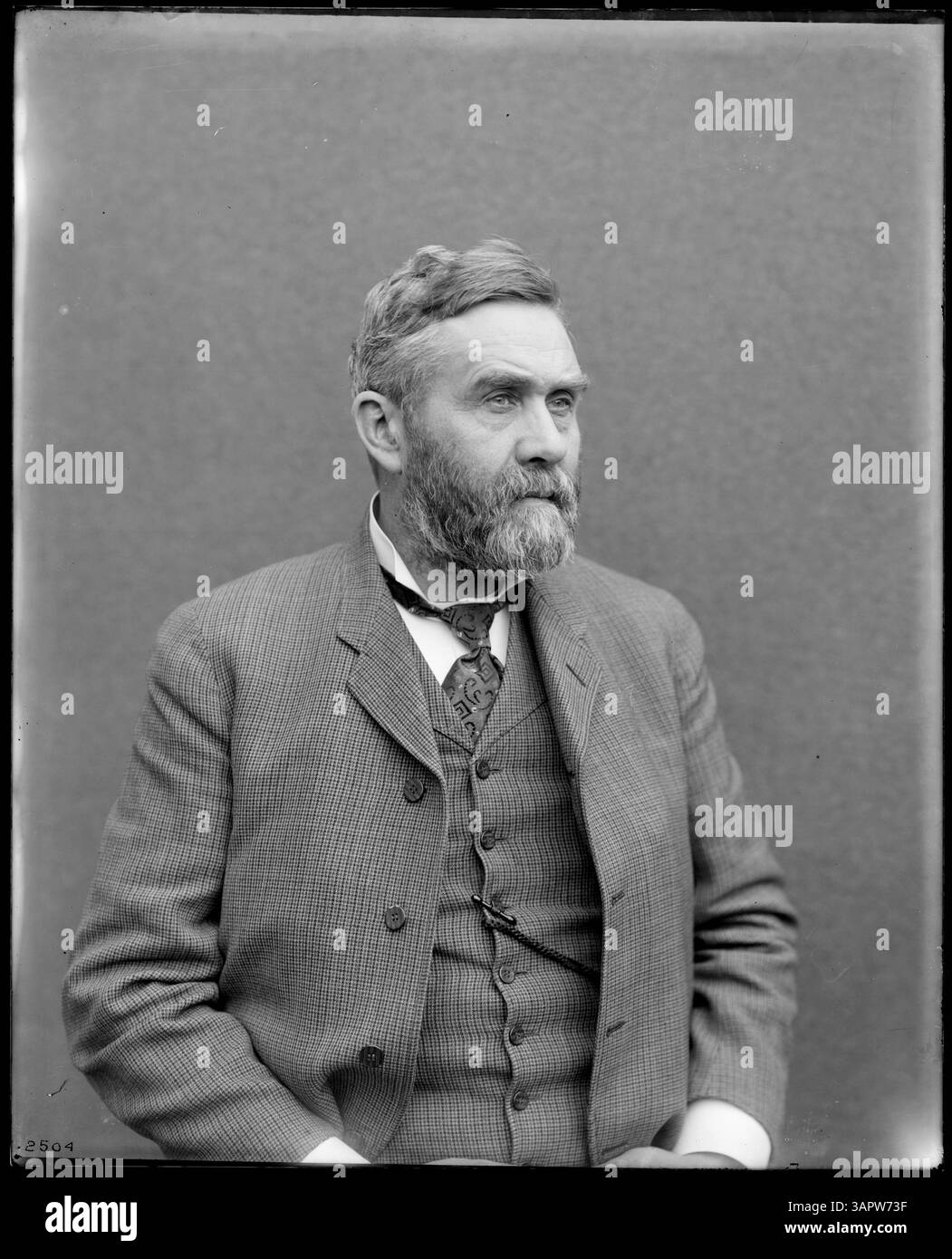 This photograph captures George H. Himes, a significant figure in the ...
