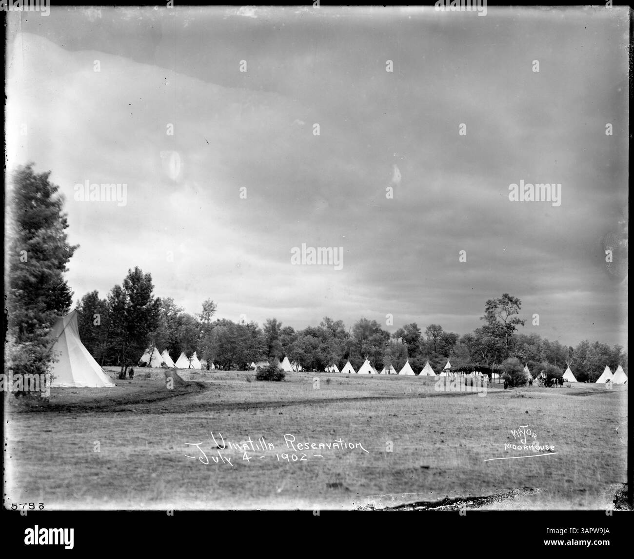 A photograph by Lee Moorhouse showing scenes from the Umatilla Indian ...