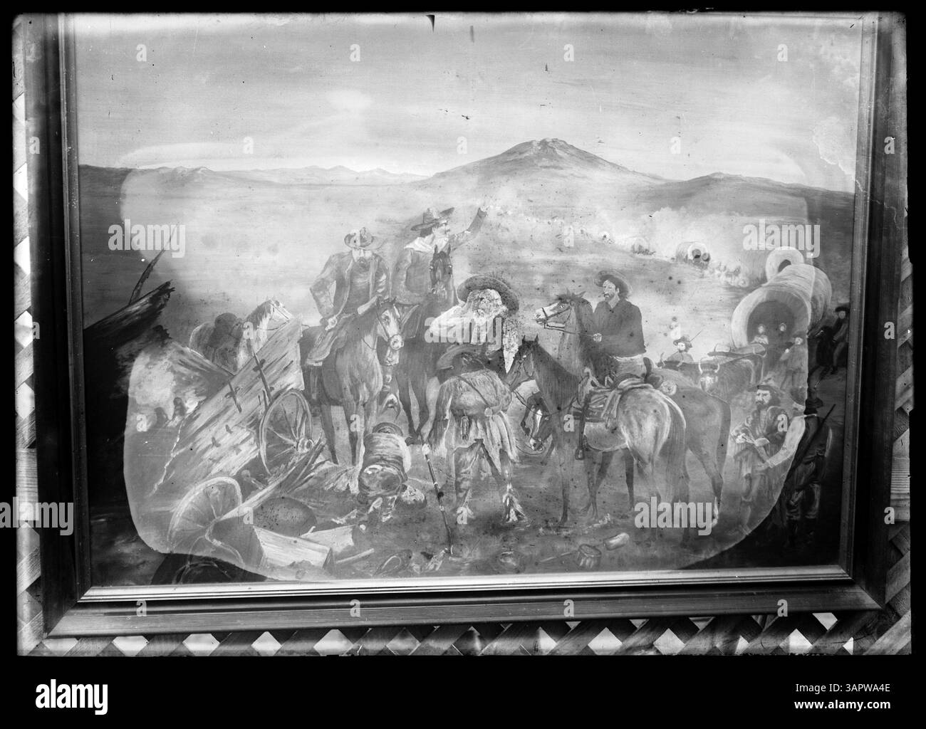 Lee Moorhouse's photograph features cowboys on horseback in a vast ...