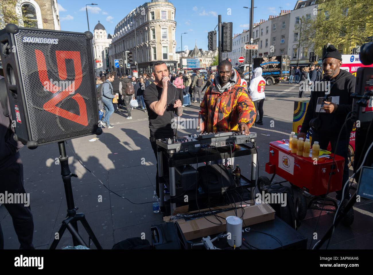 London, UK. 16th Apr, 2025. 16/04/2025. London, UK Social media ...