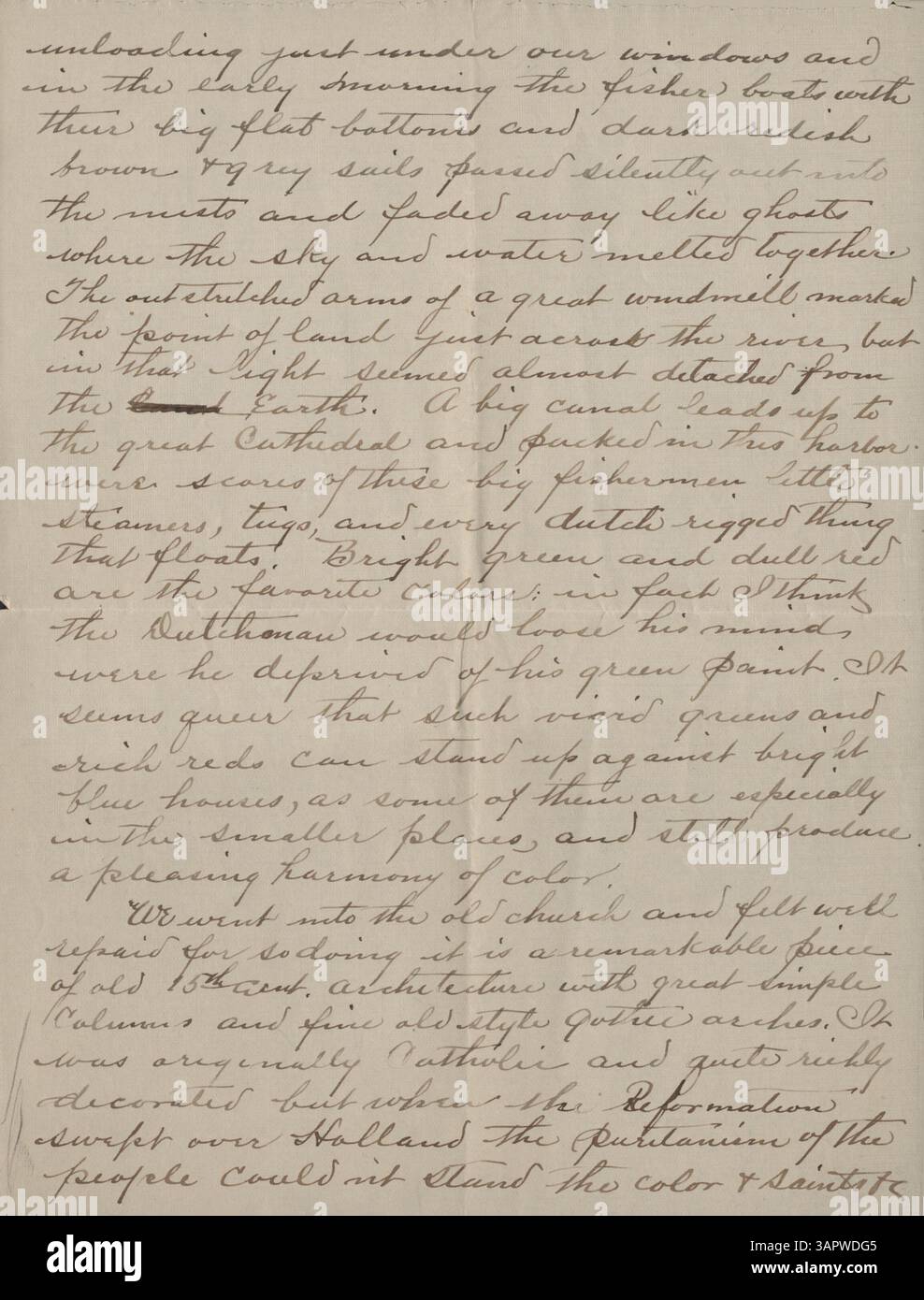Frederick Lincoln Stoddard’s letter from Paris to Campbell on February ...