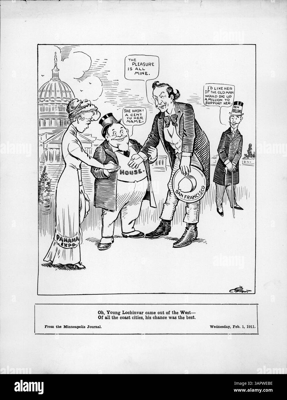 Caricatured event hi-res stock photography and images - Alamy