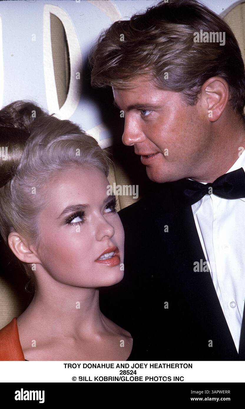 Jan. 1, 2011 - TROY DONAHUE AND JOEY HEATHERTON.28524.Â© BILL KOBRIN ...