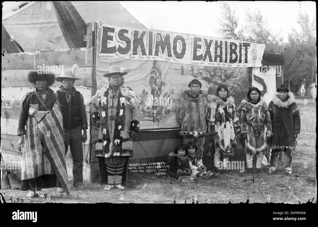 This photograph from Lee Moorhouse's collection depicts Chief Moses and ...