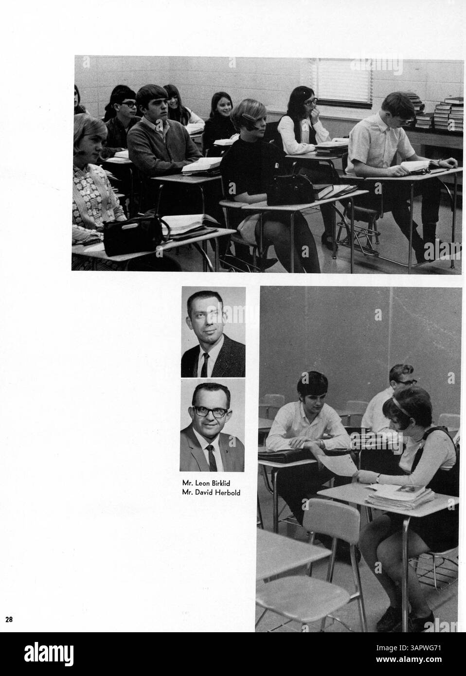 This high school annual documents the events, students, teachers, clubs ...