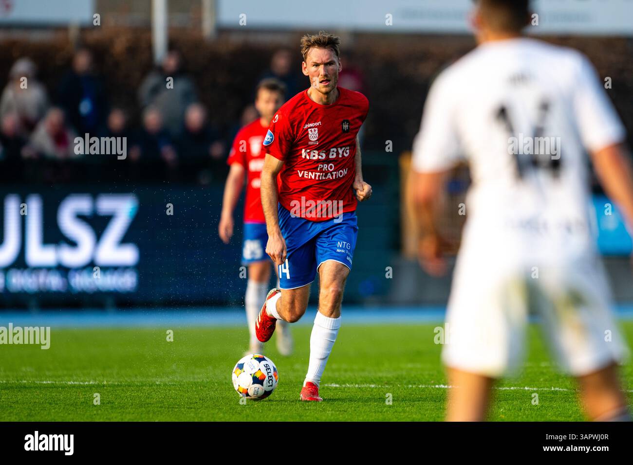 Hvidovre, Denmark. 16th, April 2025. Christian Jakobsen (14) of ...