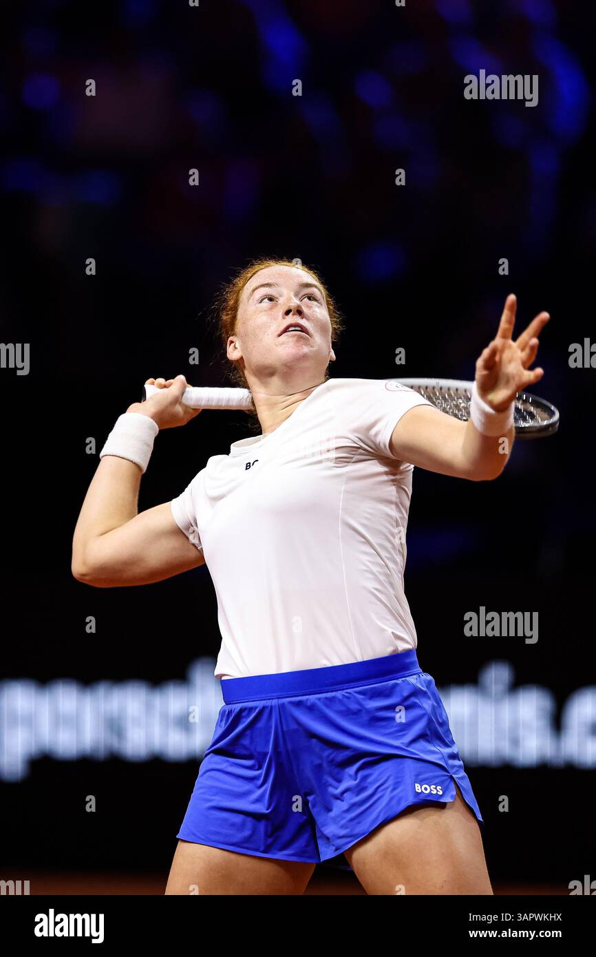 im Bild Ella Seidel Tatjana Maria GER vs Ella Seidel GER GER, Porsche Tennis Grand Prix GP ...