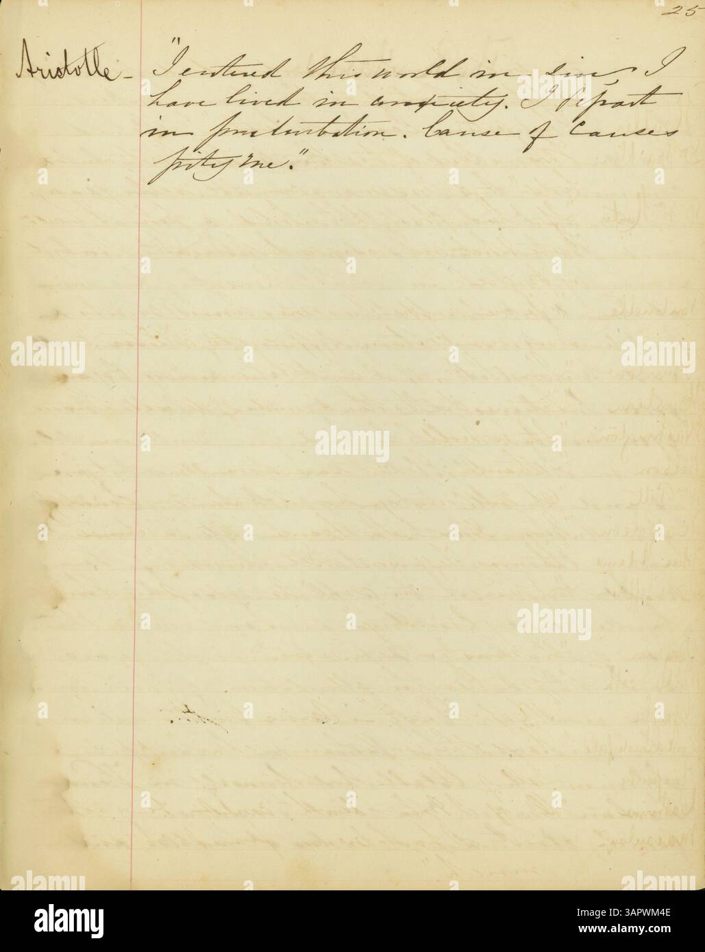 Kate Chopin's commonplace book from 1867 to 1870 features personal ...