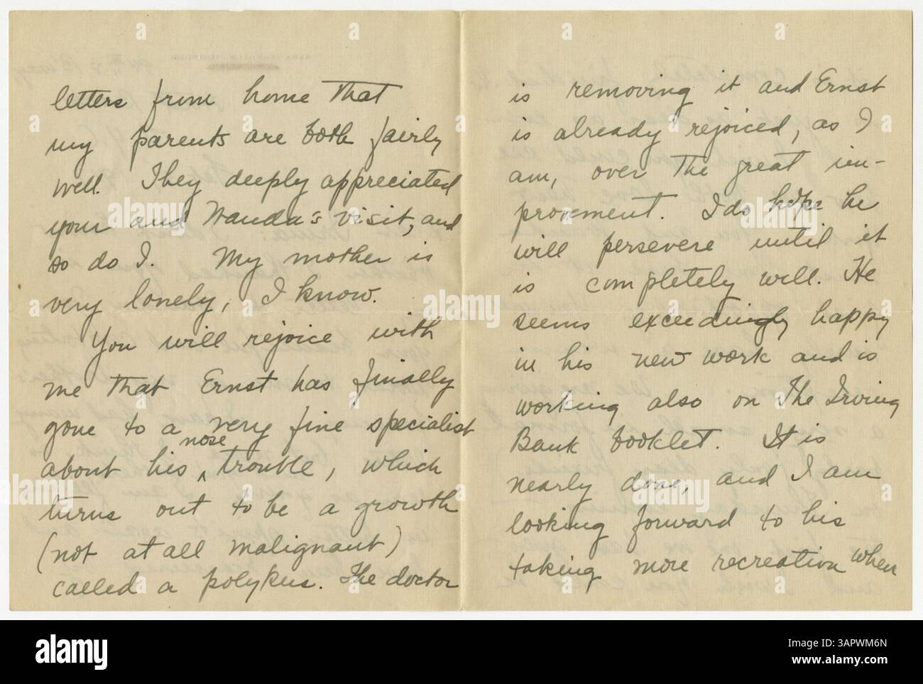 In this letter dated February 5, 1917, Sara Teasdale Filsinger thanks ...