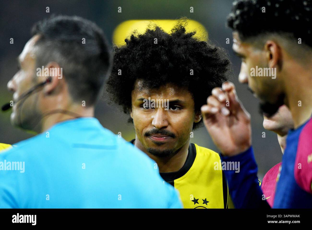 Dortmund, Deutschland. 15th Apr, 2025. Fussball; UEFA Champions League; Saison 2024/2025; Season ...