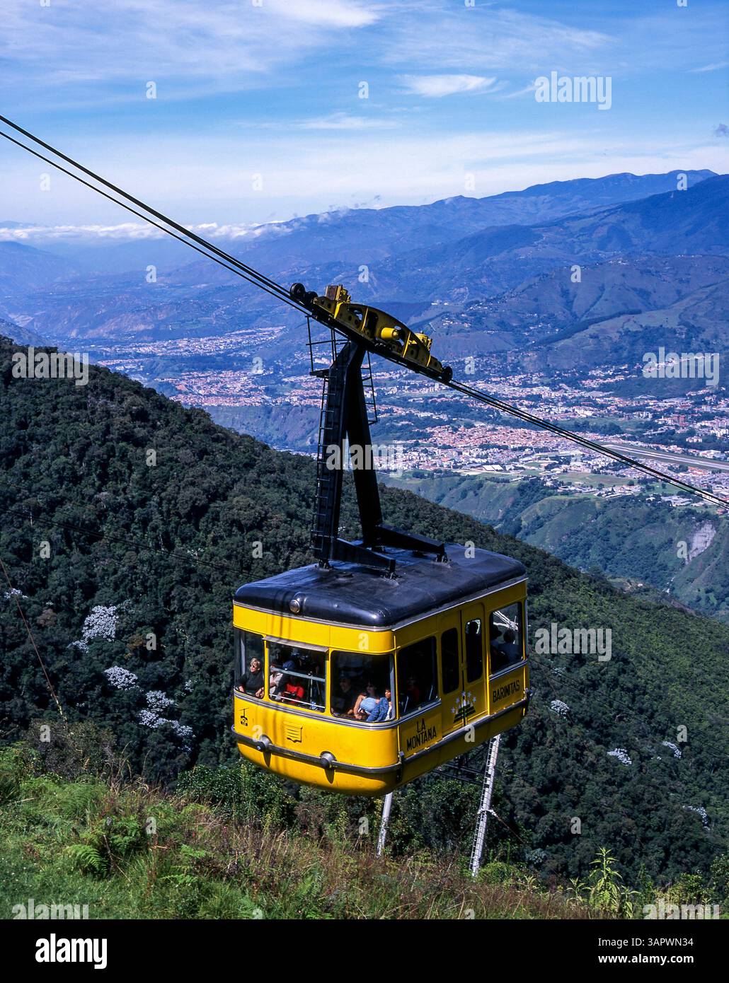 Mérida Cable Car,Mérida state,Venezuela Stock Photo - Alamy