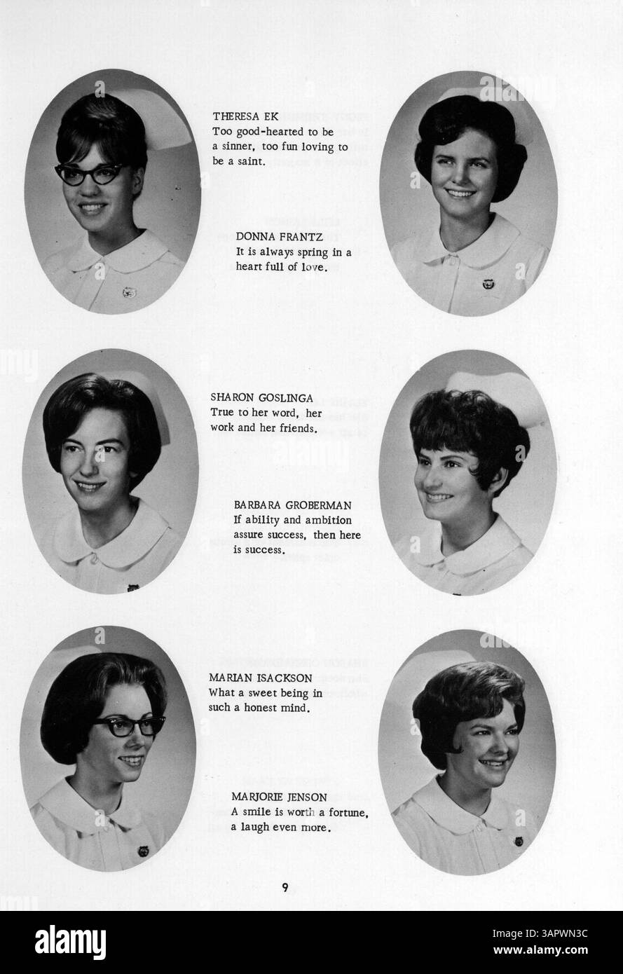 This 1966 yearbook from the Hennepin General Hospital School of Nursing ...