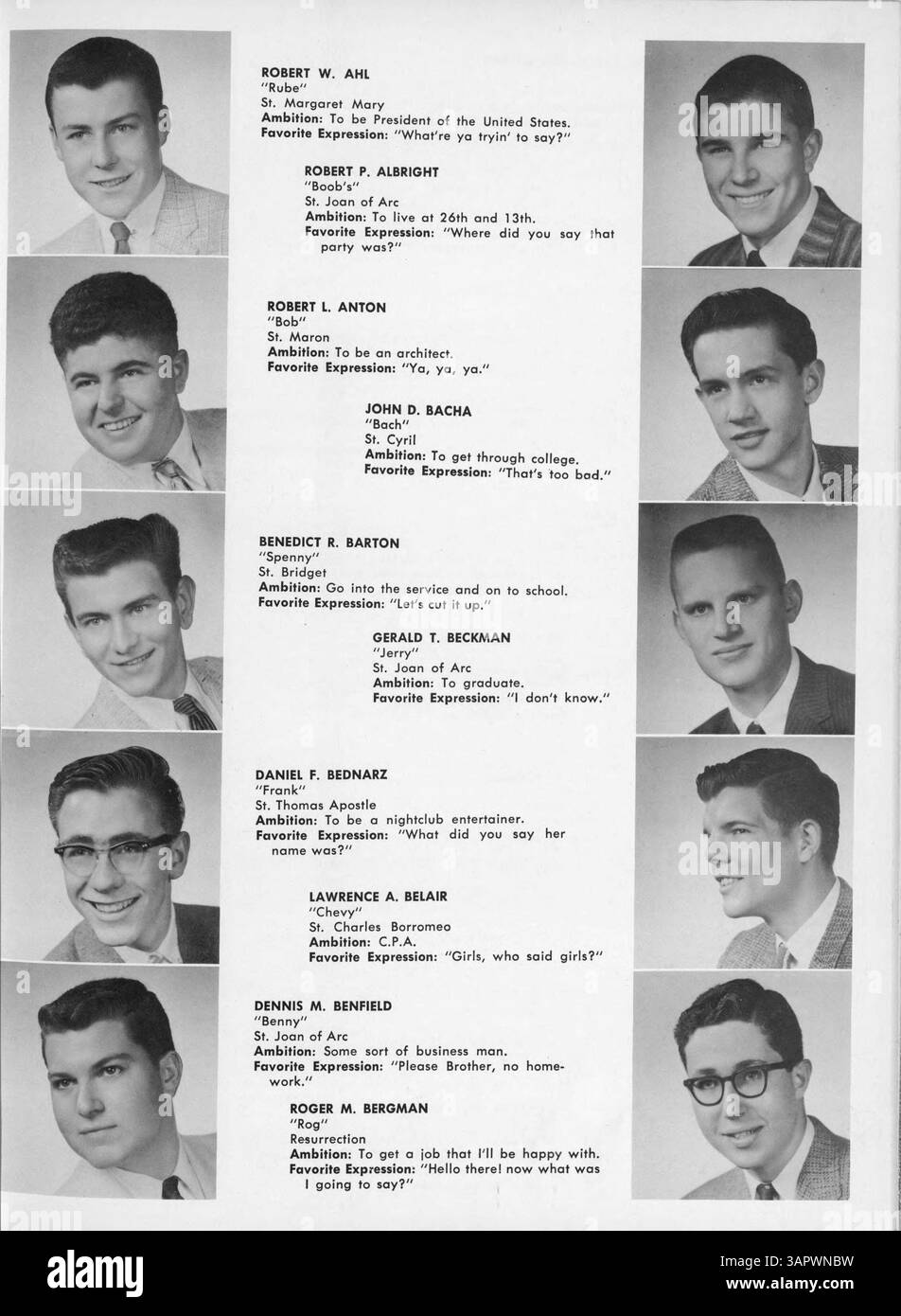 The Delta 1959 yearbook from De La Salle highlights the academic ...