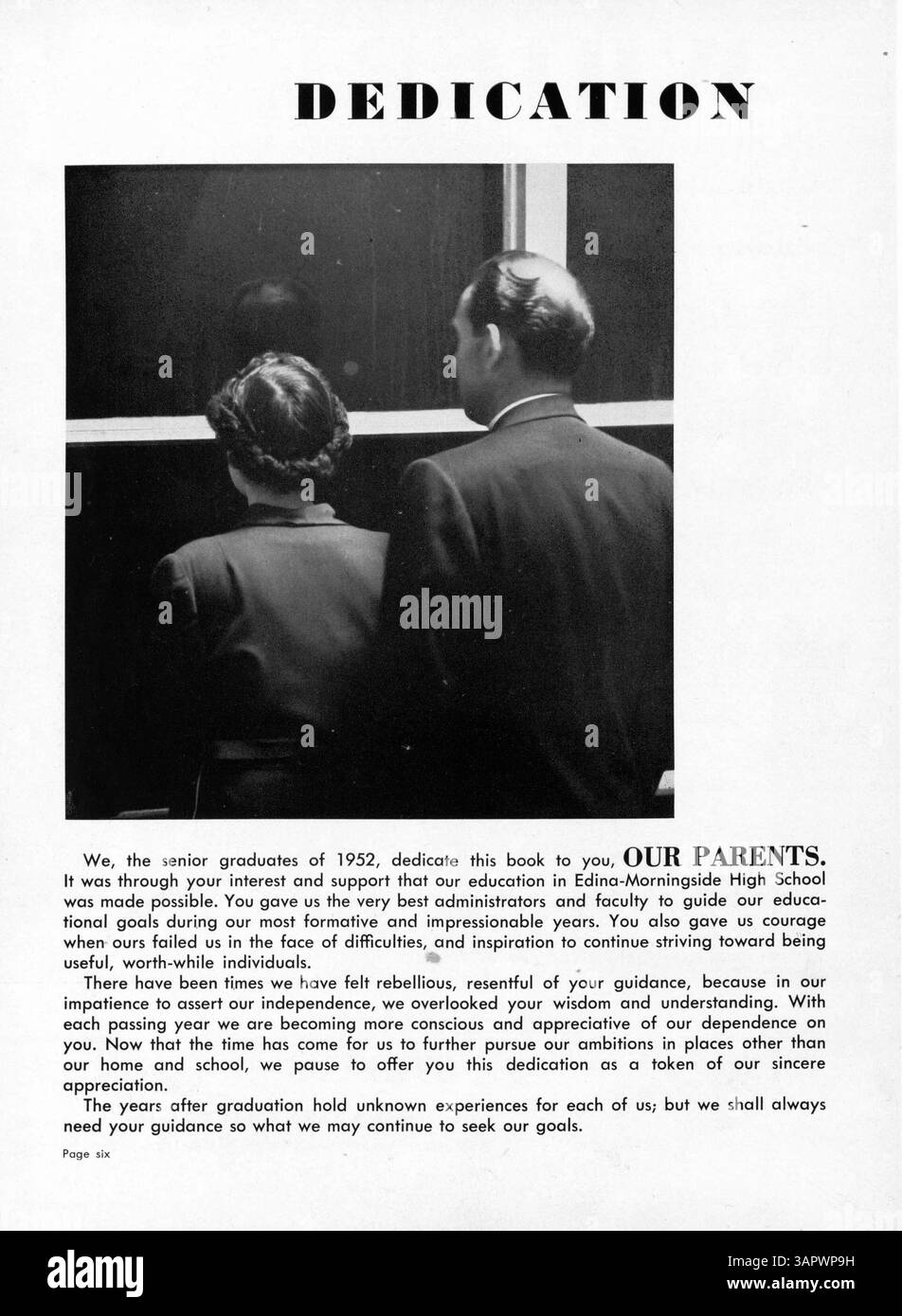 The 1952 'Whigrean' yearbook from Edina-Morningside High School ...