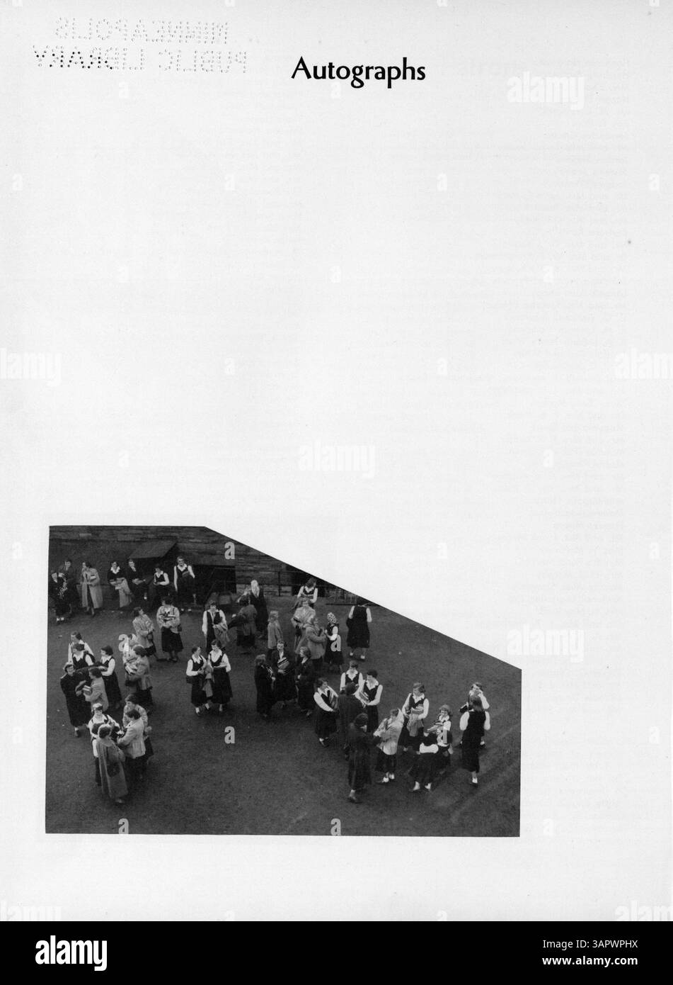 The 1951 St. Margaret's Academy Yearbook, Dayesye, documents the ...