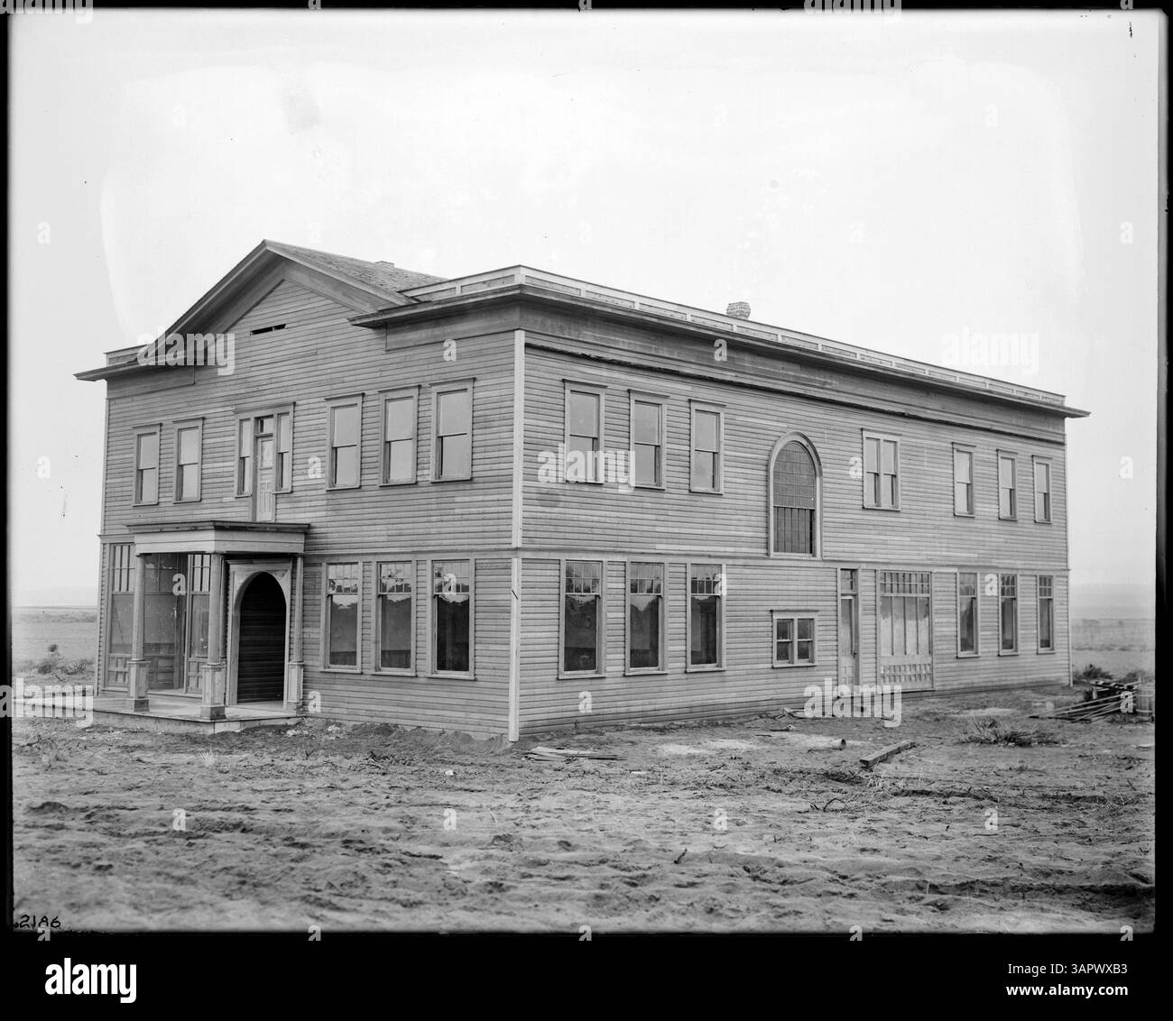 Small american towns Black and White Stock Photos & Images - Alamy