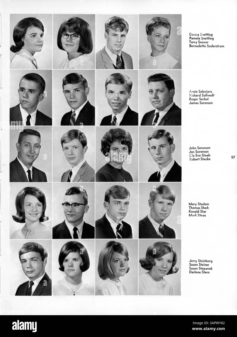 This 1966 high school yearbook from Roosevelt High School showcases ...