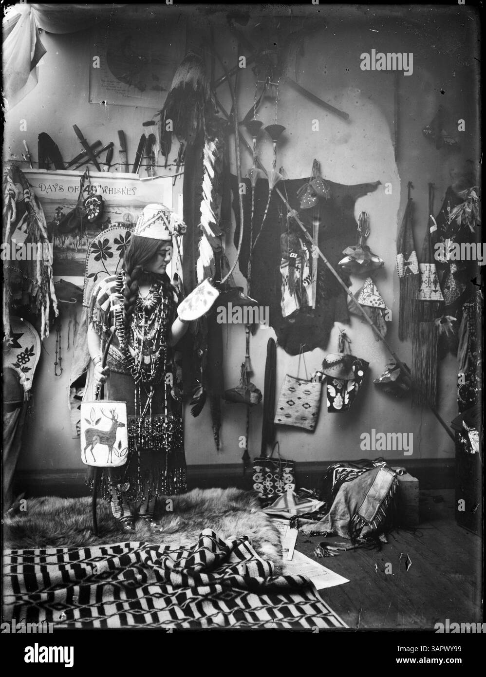 Photograph from Lee Moorhouse's collection, showcasing Native American ...