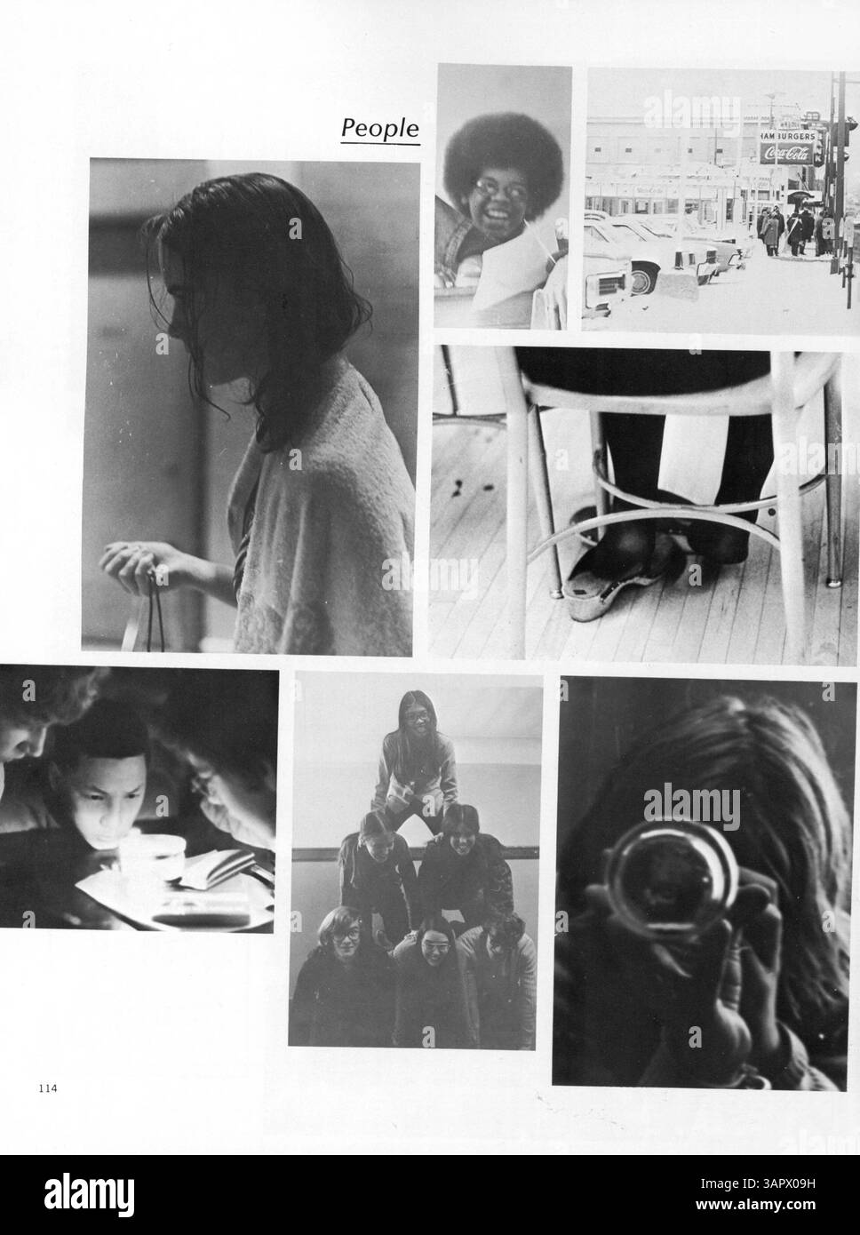 The 1971 Marshall University yearbook, '1971 Collage,' is a ...