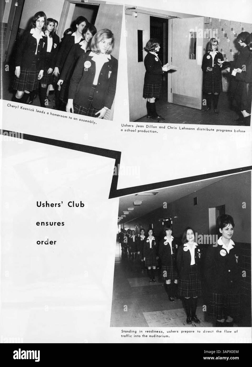 The 1965 yearbook from St. Margaret's Academy showcases the 1964-1965 ...