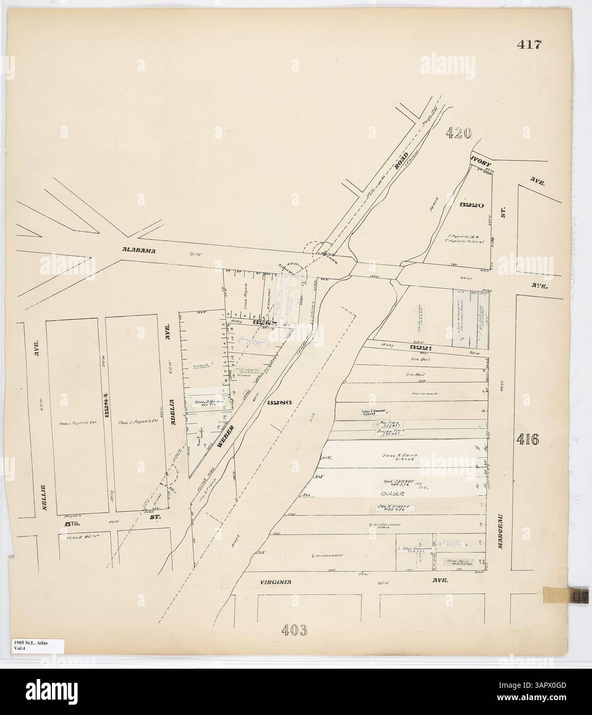 The Atlas of the City of St. Louis (Volume 4) includes detailed maps of ...