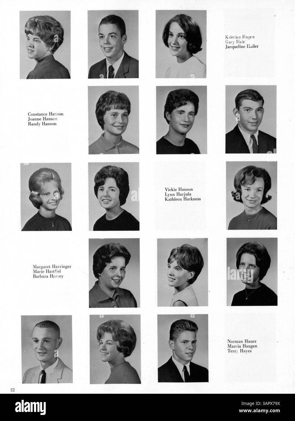 The 1964 Richfield High School yearbook features images and details ...