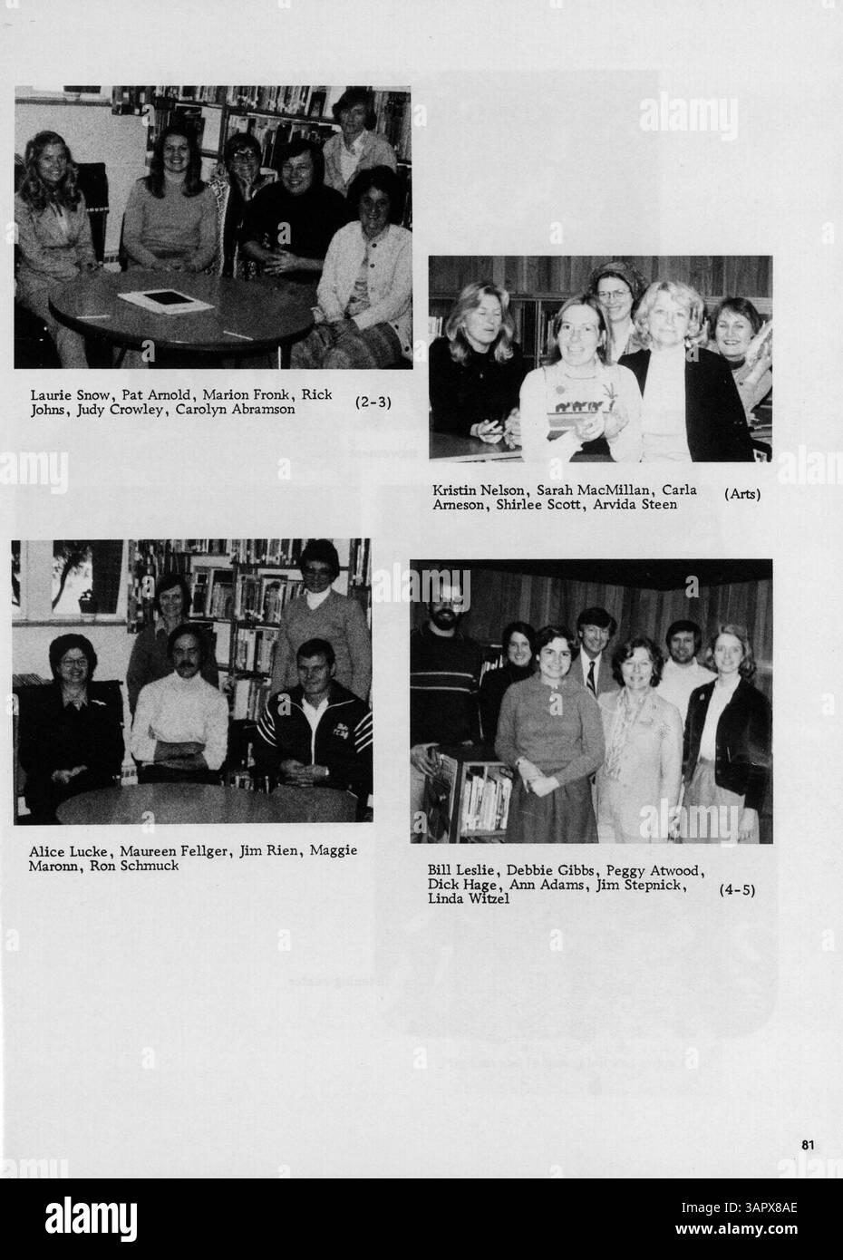 This 1979 Blake Middle School yearbook highlights students, teachers, clubs, athletics, and ...