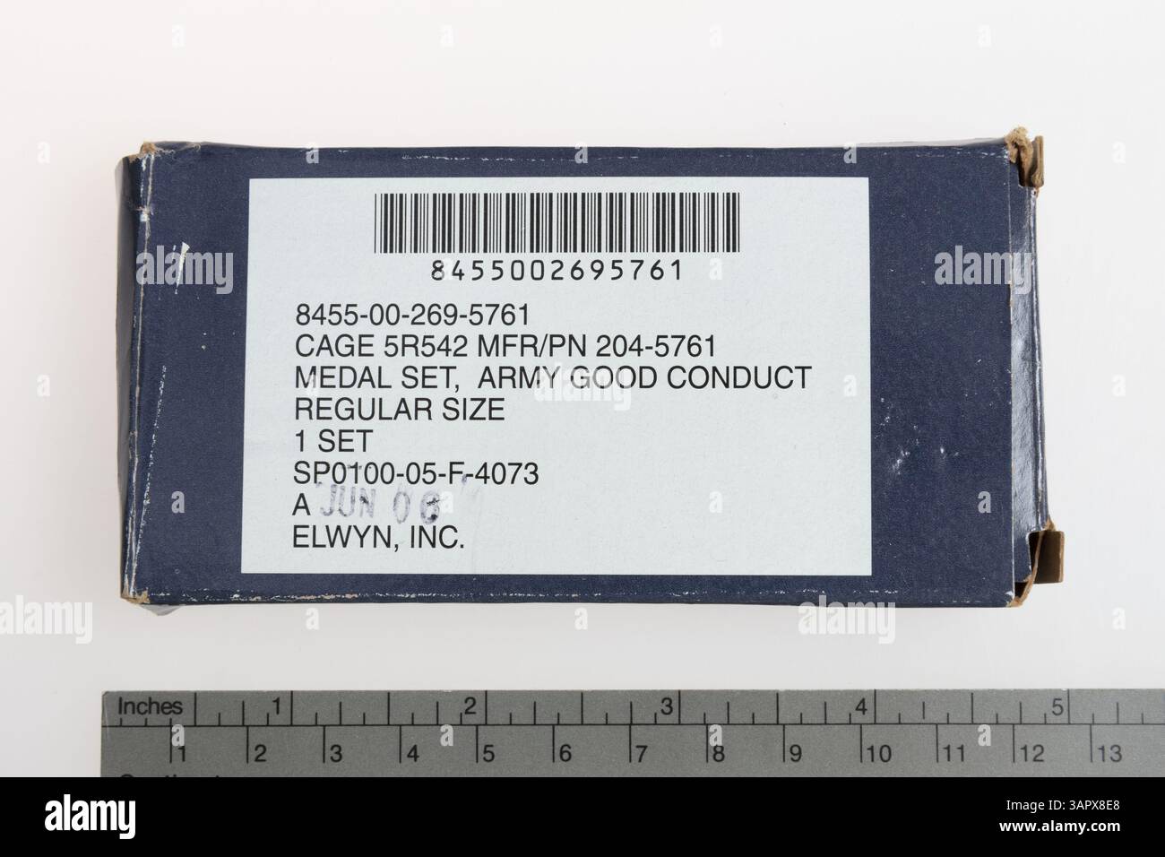 Replacement Army Good Conduct Medal and Ribbon Bar set awarded to Peter ...