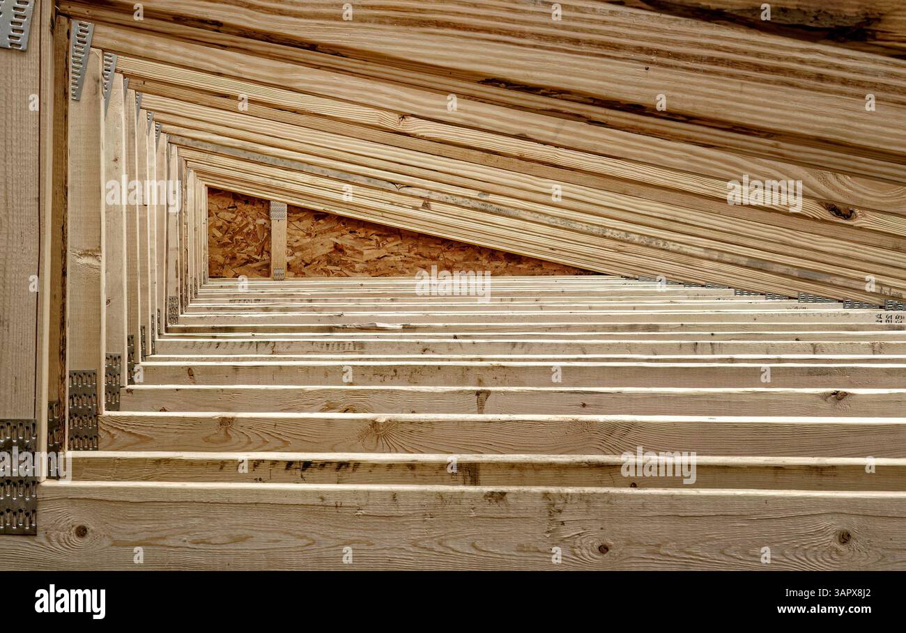 Triangle support beam structure architecture hi-res stock photography ...