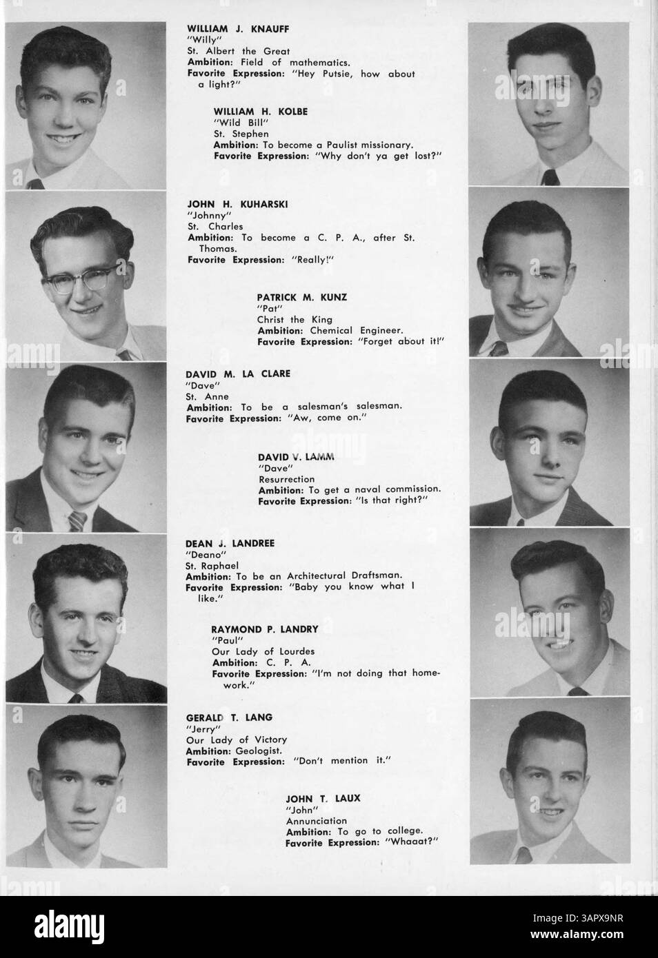 The 1959 Delta yearbook from De La Salle High School documents the 1958-1959 school year ...