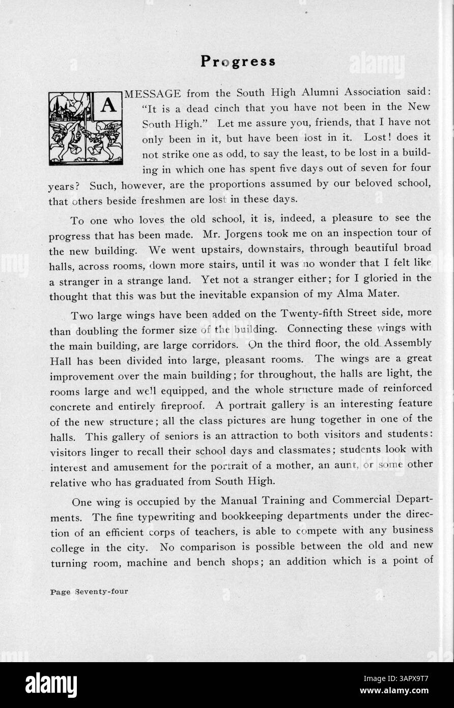 The 1911 edition of the 'Tiger' Yearbook showcases the South High ...